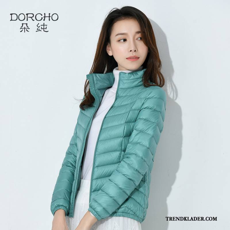 Dunjacka Dam Lätt Och Tunt Ny Mode Tunn Ren Stor Röd Billig