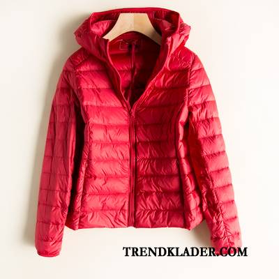 Dunjacka Dam Lätt Och Tunt Slim Fit Kappor Rockar 2018 Utomhus Super ...