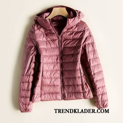 Dunjacka Dam Lätt Och Tunt Slim Fit Kappor Rockar 2018 Utomhus Super ...