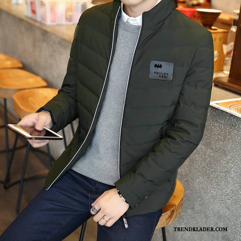 Dunjacka Herr Lätt Och Tunt Kort 2018 Tjock Kappor Rockar Vinter Blå Köpa