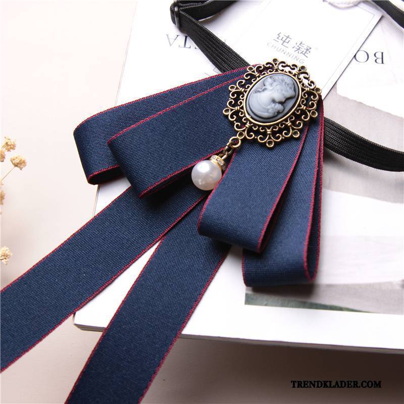 Fluga Dam Skoluniform Kabinpersonal Dekoration Halsband Blomma Business ...