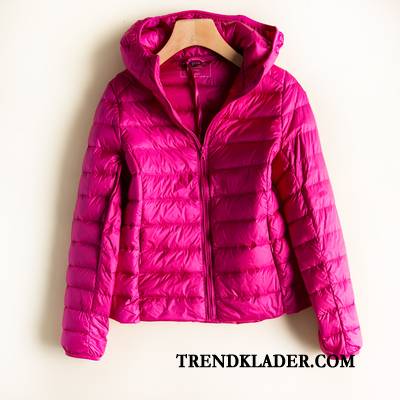 Dunjacka Dam Lätt Och Tunt Slim Fit Kappor Rockar 2018 Utomhus Super ...