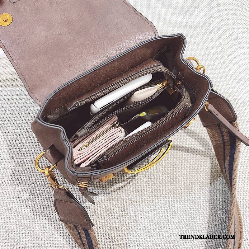 Handväska Dam Nubuck Vinter Messenger Väska Stor Väska Allt Matchar ...